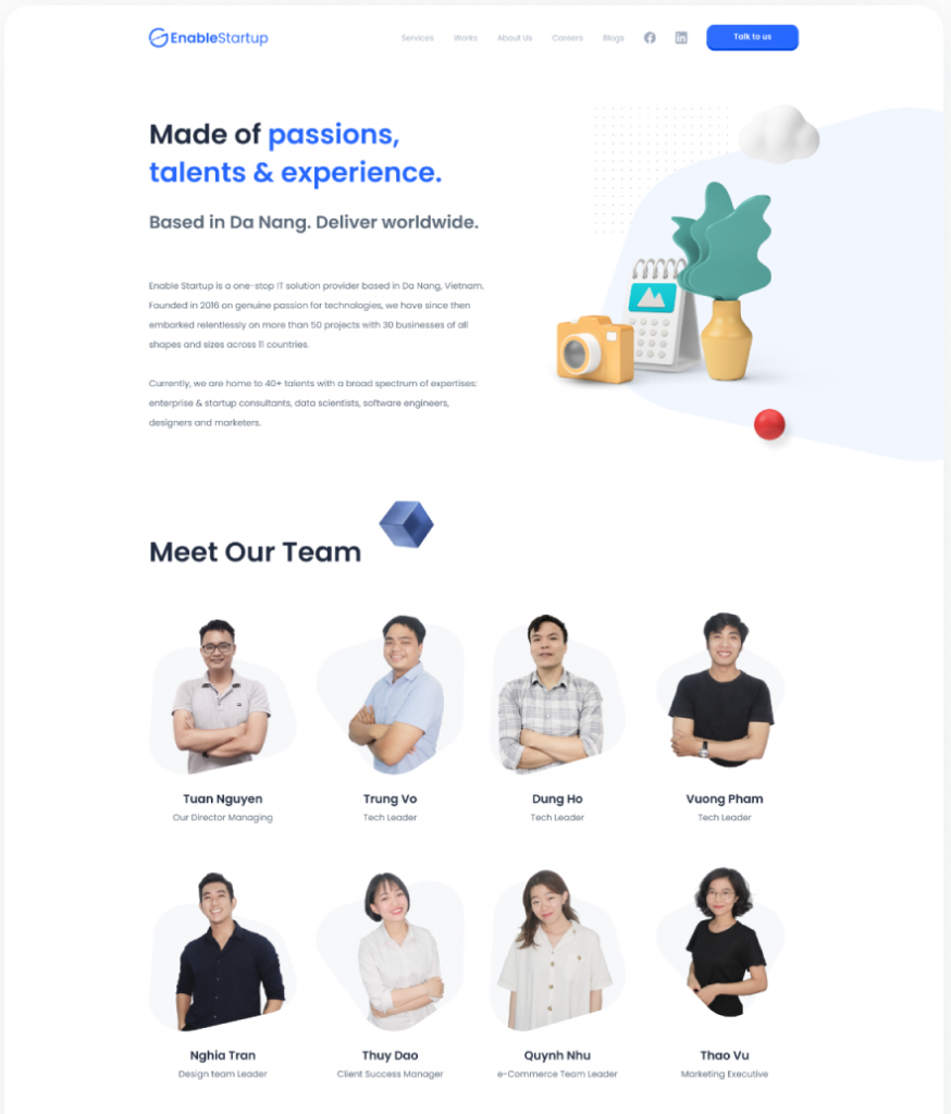 Enable Startup Website Revamp - Enable Startup Co., Ltd