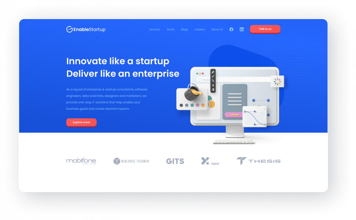 Enable Startup Website Revamp - Enable Startup Co., Ltd